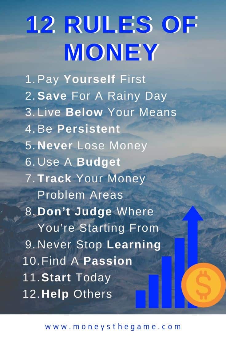 The 12 Golden Rules Of Money For A Better Future Money s The Game